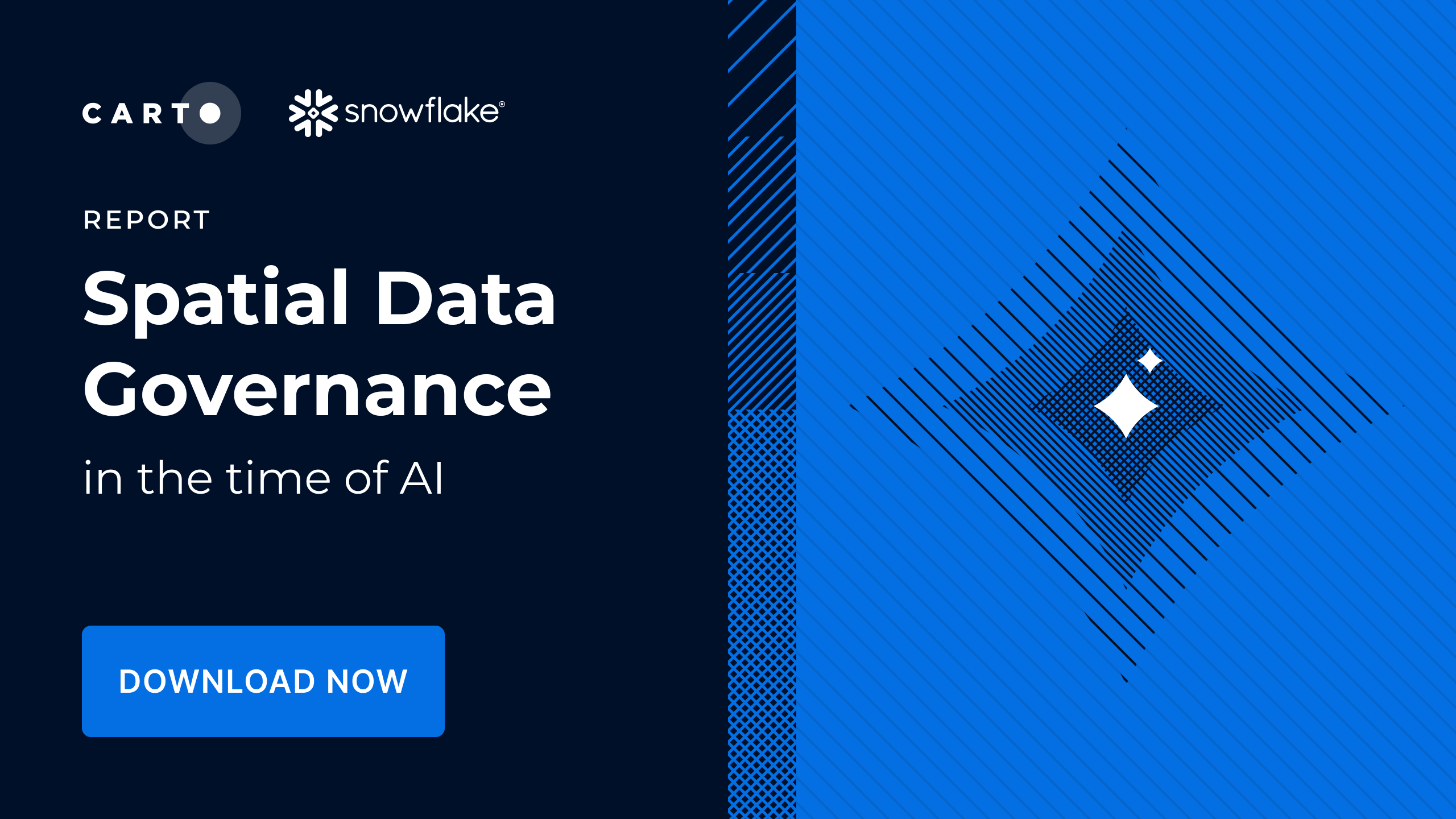 Report: Spatial Data Governance in the Time of AI | CARTO & Snowflake